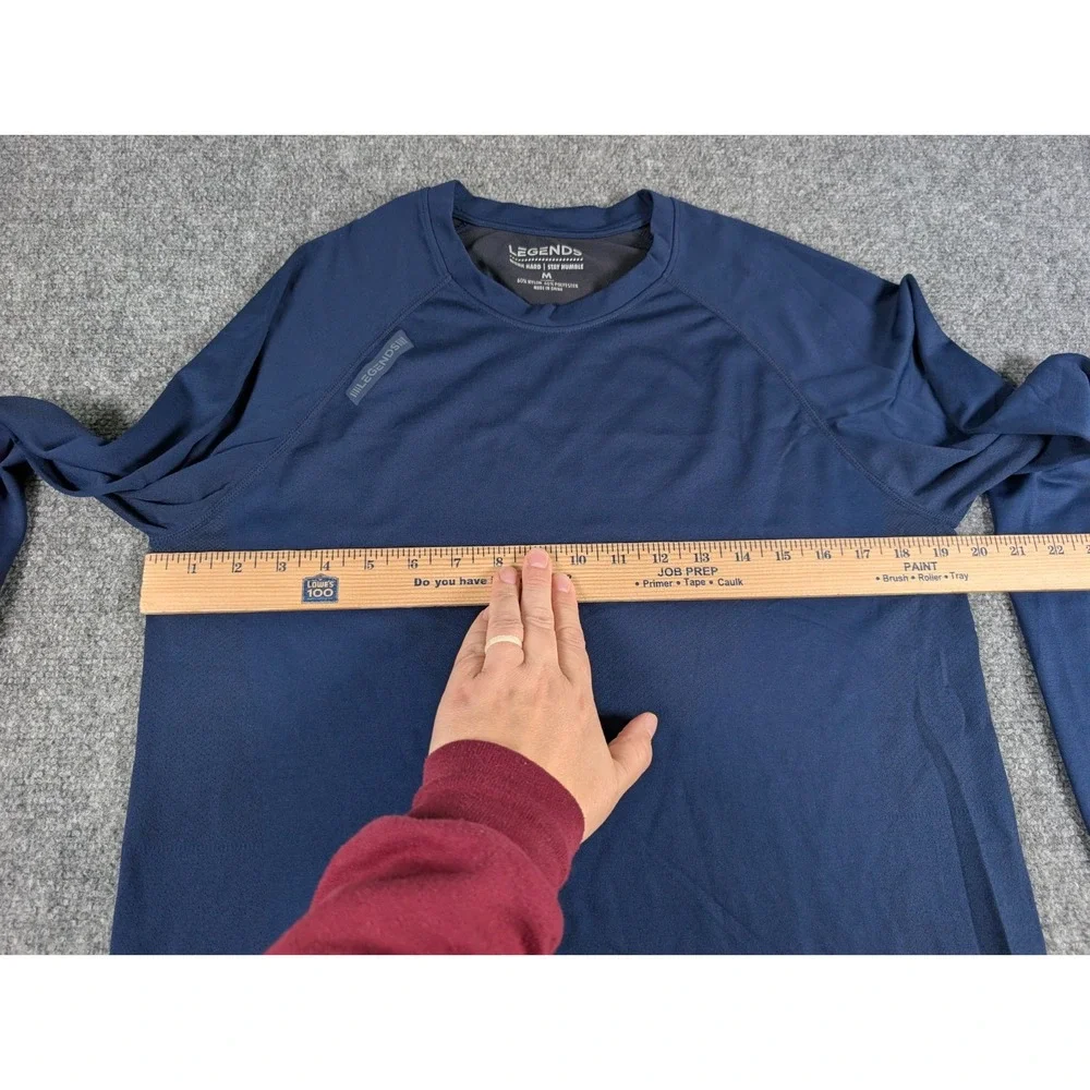 Legends | Shirts | Legends Dash Long Sleeve Shirt Mens Medium Navy Blue ...